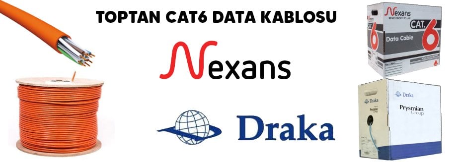Toptan Cat6 Kablo Nexans - Prysmian Draka | www.elektrikmarket.com.tr