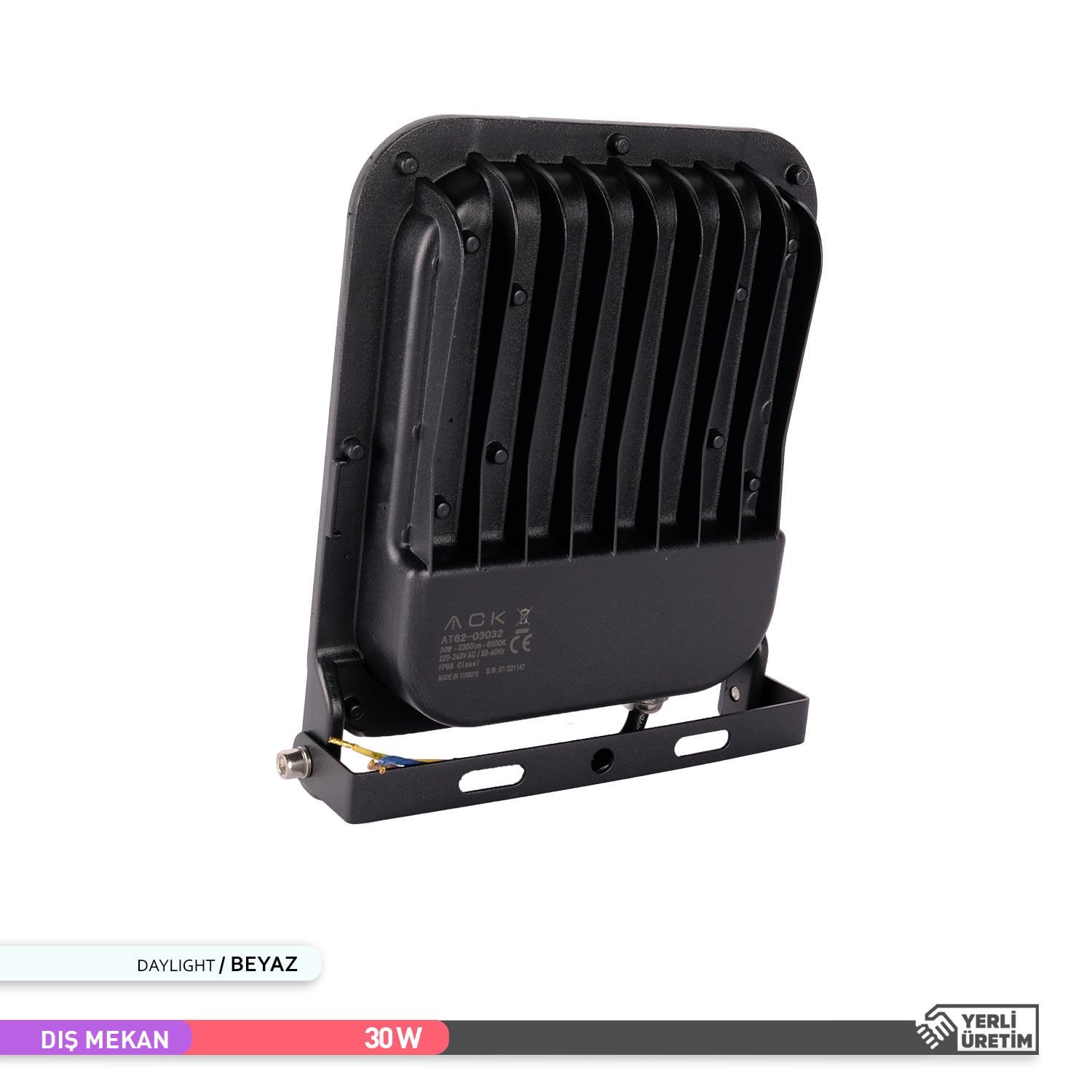 ACK 30W 6500K Beyaz Işık Led Projektör AT62 03032 | www.elektrikmarket ...